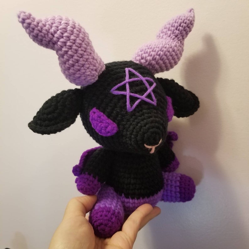 Chibi Baby Baphomet with Wings – Made By Mashumaro Amigurumi